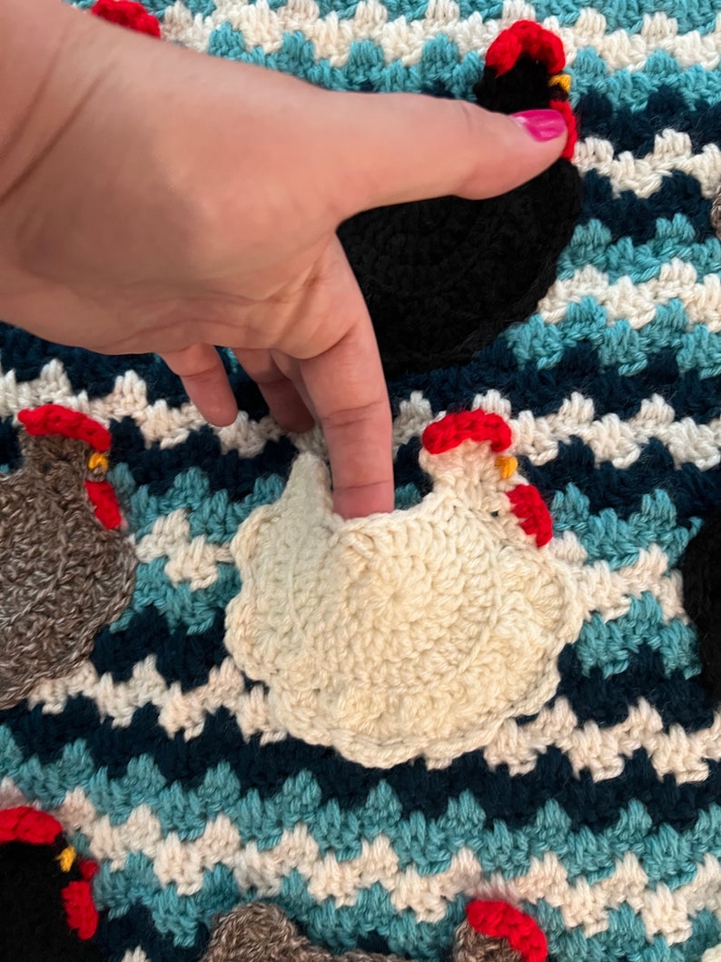 Crochet Chicken Coop Apron - Etsy