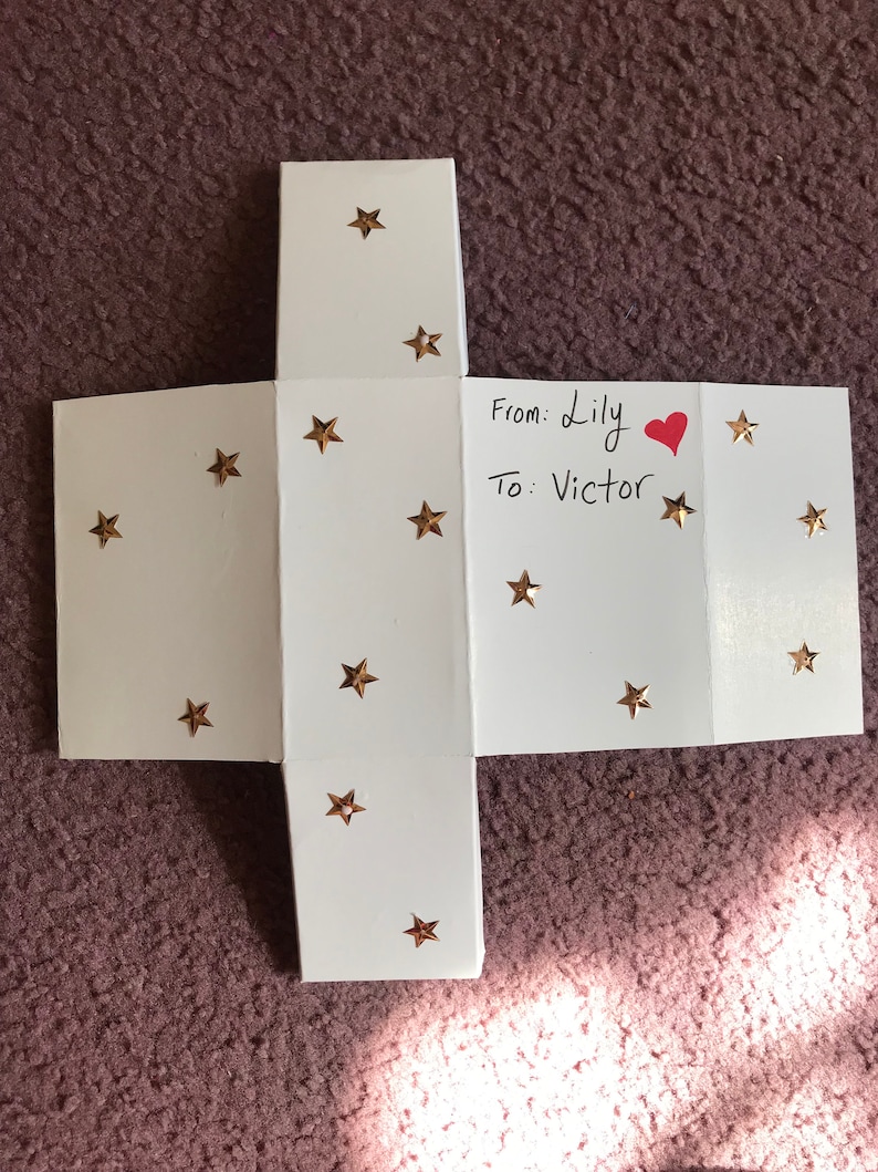 Christmas Gift Box Construct Your Own Gift Box School Kids Craft ...