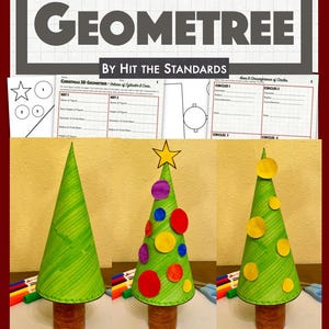 3D Geometree, Christmas Tree Craft, Christmas School Project, Christmas ...