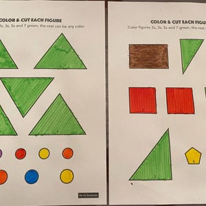 Geometree Christmas Craft for Kids School Project Educational Christmas ...