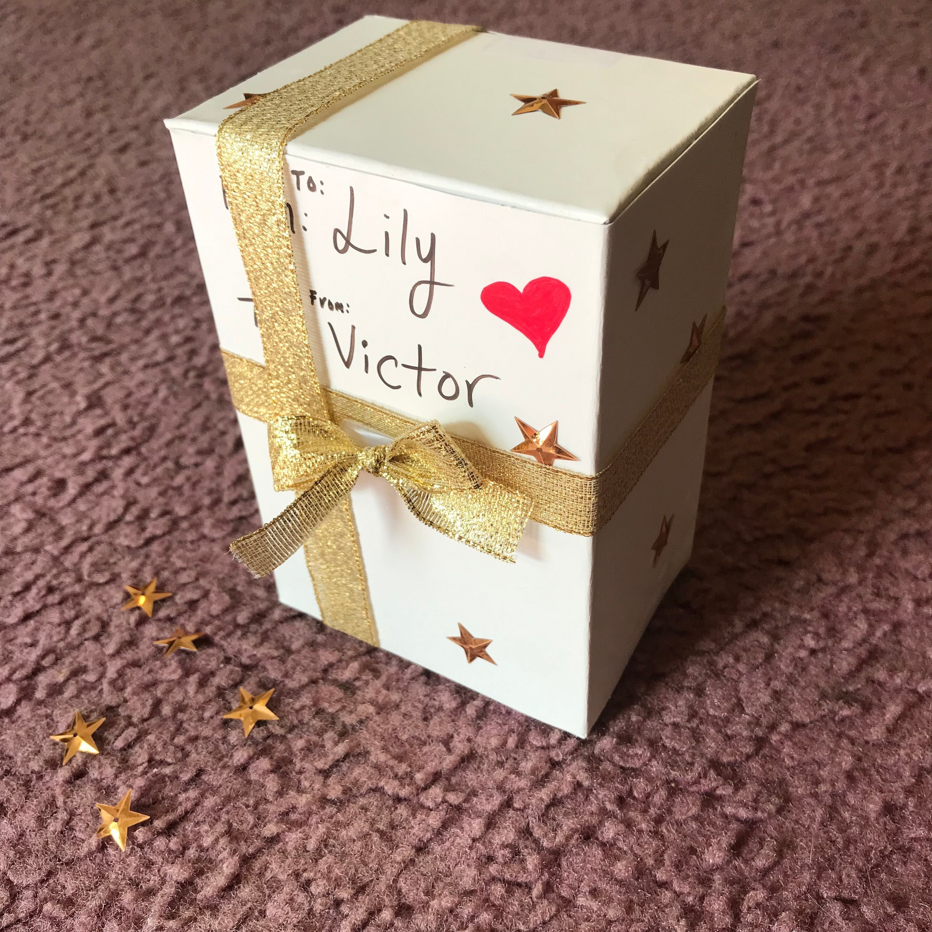 Christmas Gift Box Construct Your Own Gift Box School Kids Craft ...