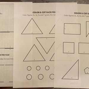 Geometree Christmas Craft for Kids School Project Educational Christmas ...