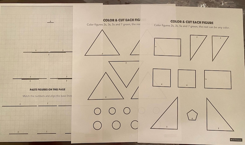 Geometree Christmas Craft for Kids School Project Educational Christmas ...