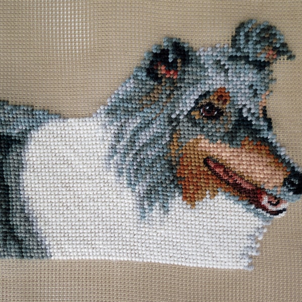 Dog Needlepoint - Etsy