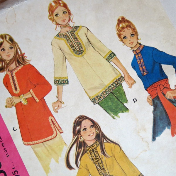 Boho Tunic Pattern - Etsy