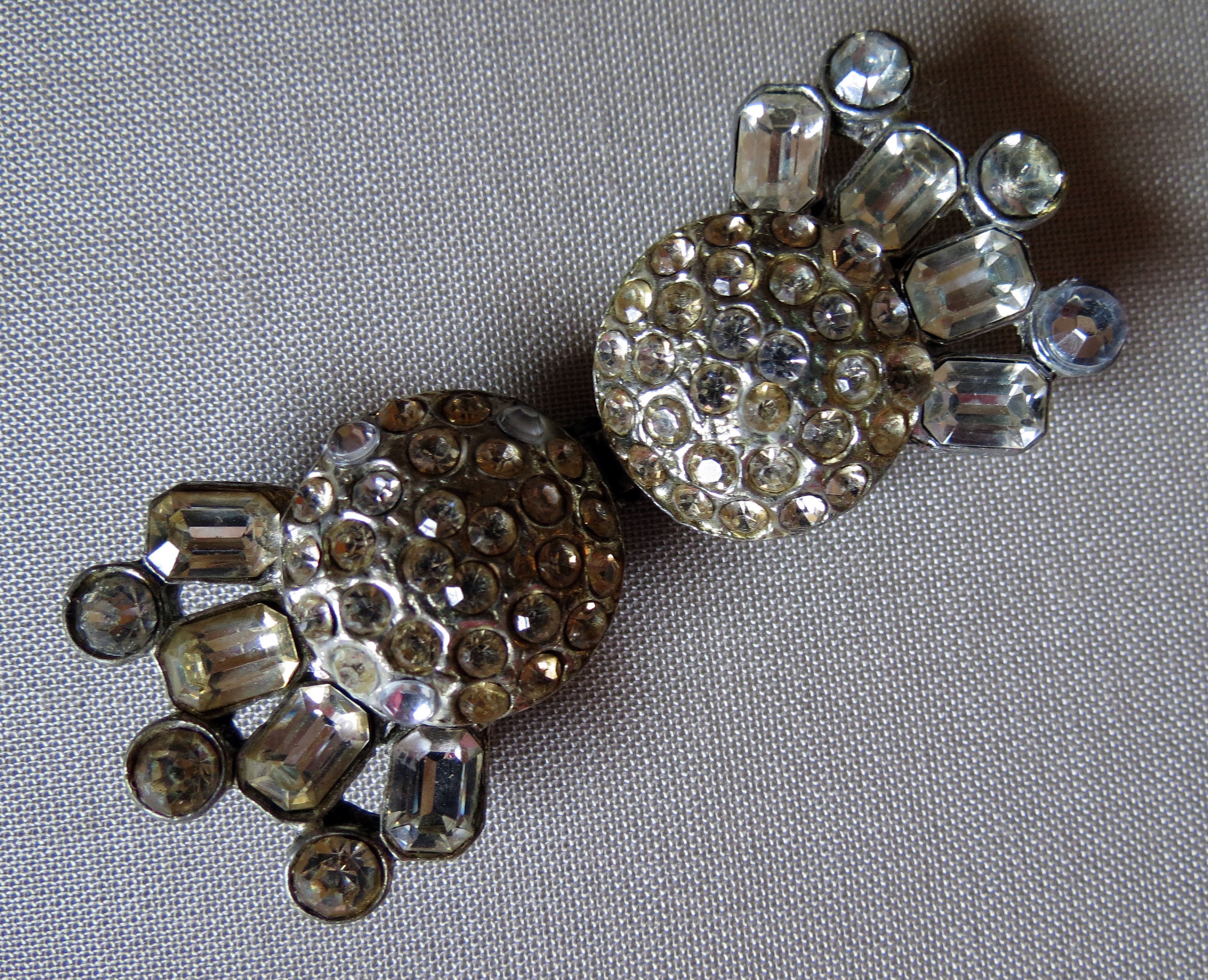 Rhinestone Clasp From the 1950's Mid Century Belt Clasp - Etsy