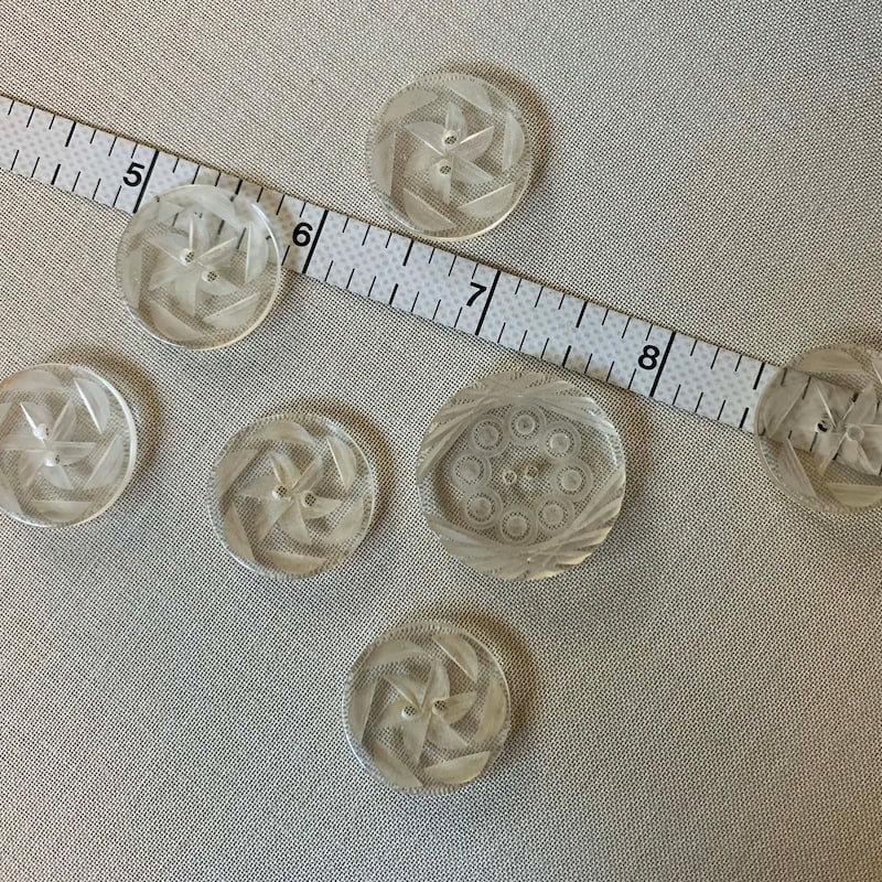 Lucite Buttons - Etsy