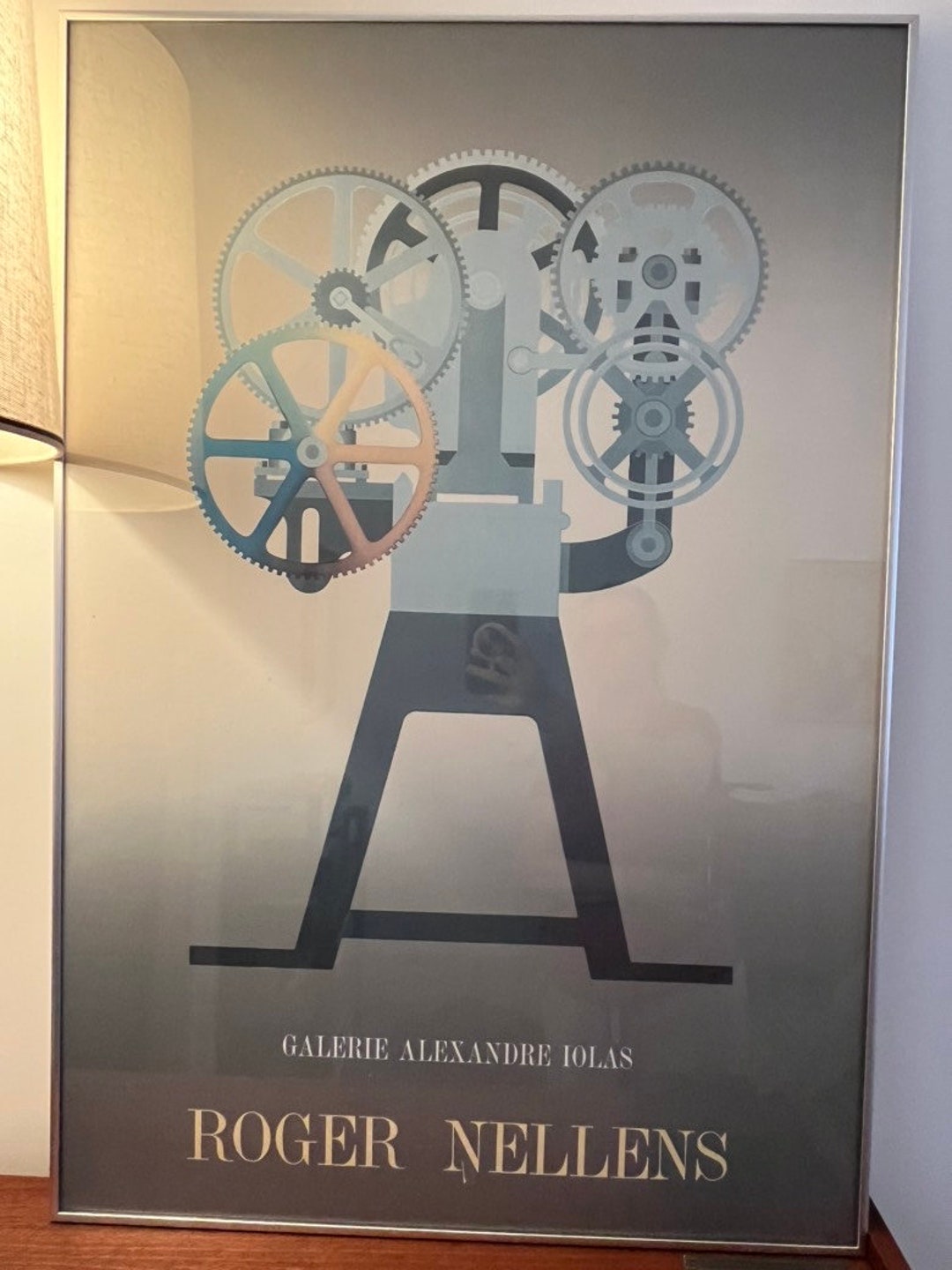 Vintage Roger Nellens - Galerie Alexandre Iolas - Lithograph - Etsy