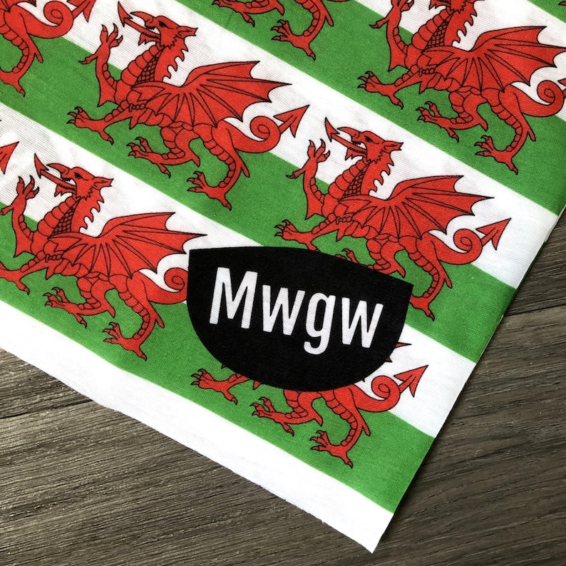 Welsh Flag Face Mask Red Dragon Wales Mouth Cover Tubular - Etsy Australia
