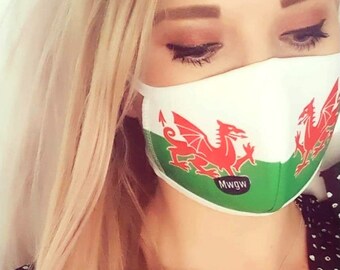 Welsh Dragon Mask - Etsy