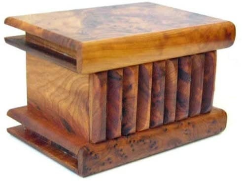 Thuya Wood Moroccan Magic Puzzle Box - Etsy UK
