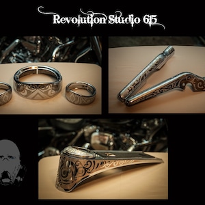 Custom Engraved Motorcycle Parts - Etsy