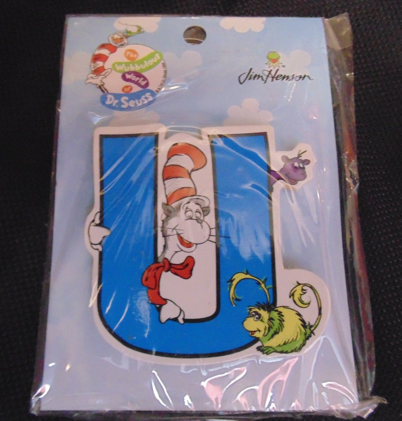 Wubbulous World of Dr. Seuss Wooden Letters and Numbers - Etsy