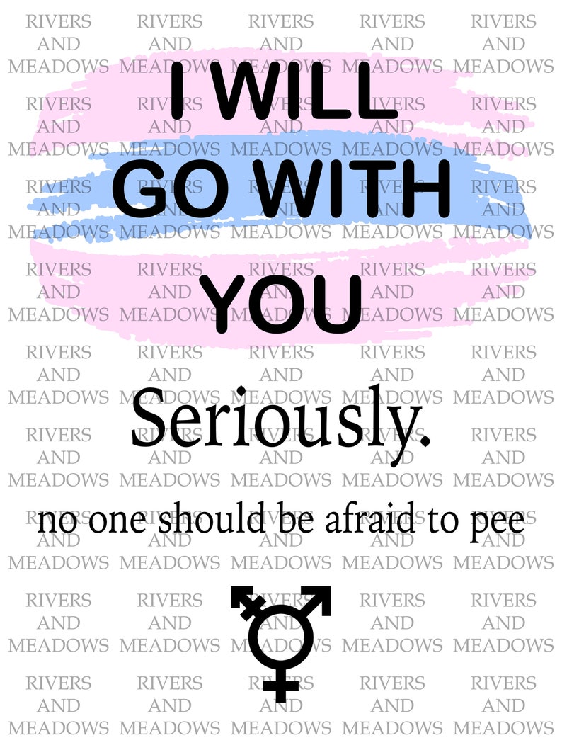 Trans Rights Digital Download, Printable Poster, Cut File, T-shirt ...