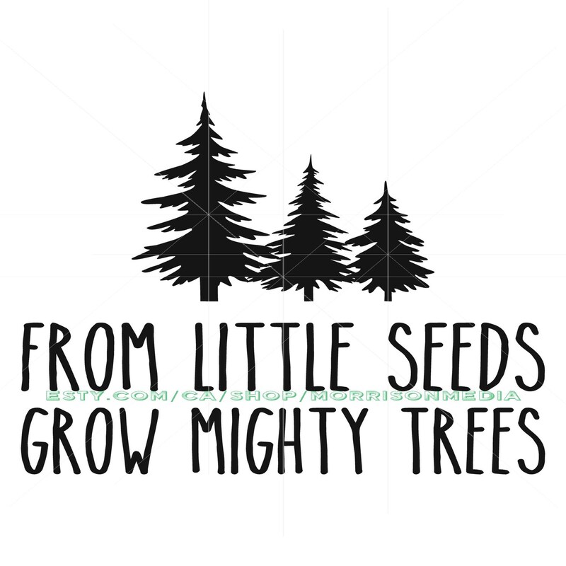 Grow Mighty Trees - Etsy