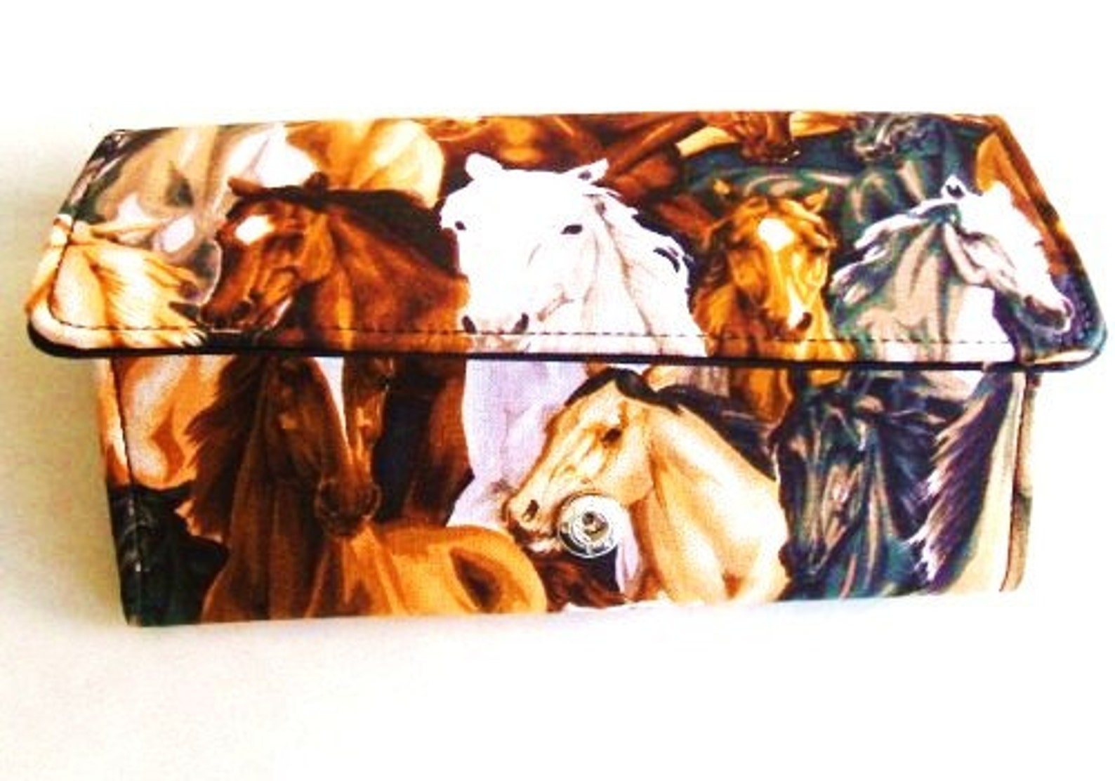 Wild Colorado Horses Tri Fold Wallet Women's Clutch - Etsy