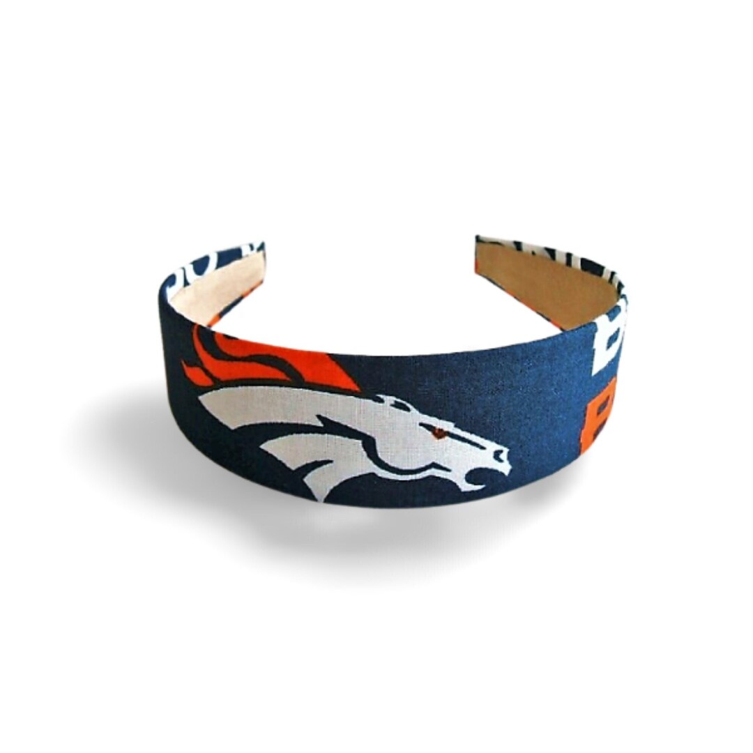Headband Denver Broncos Team,nfl,football,headbands, Fabric Headband ...
