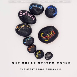 Solar System Stones - Space - Solar System - Story Stones - Jupiter ...