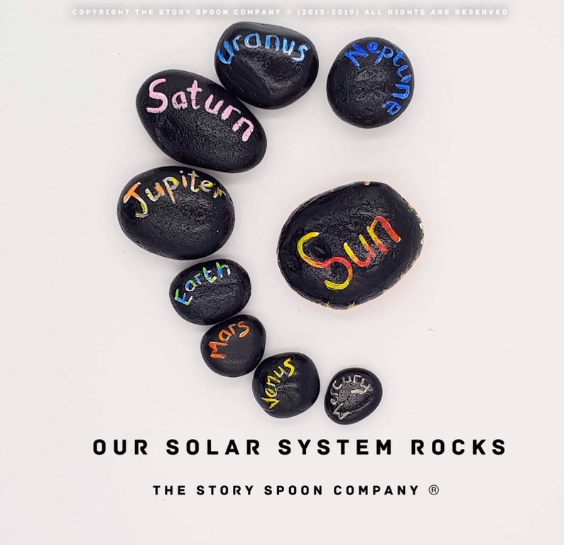 Solar System Stones - Space - Solar System - Story Stones - Jupiter ...