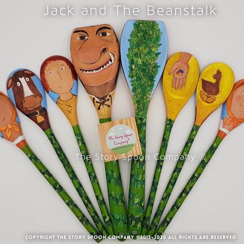 Story Spoons. the Three Little Pigs. Wooden Toy. Fairytale. - Etsy