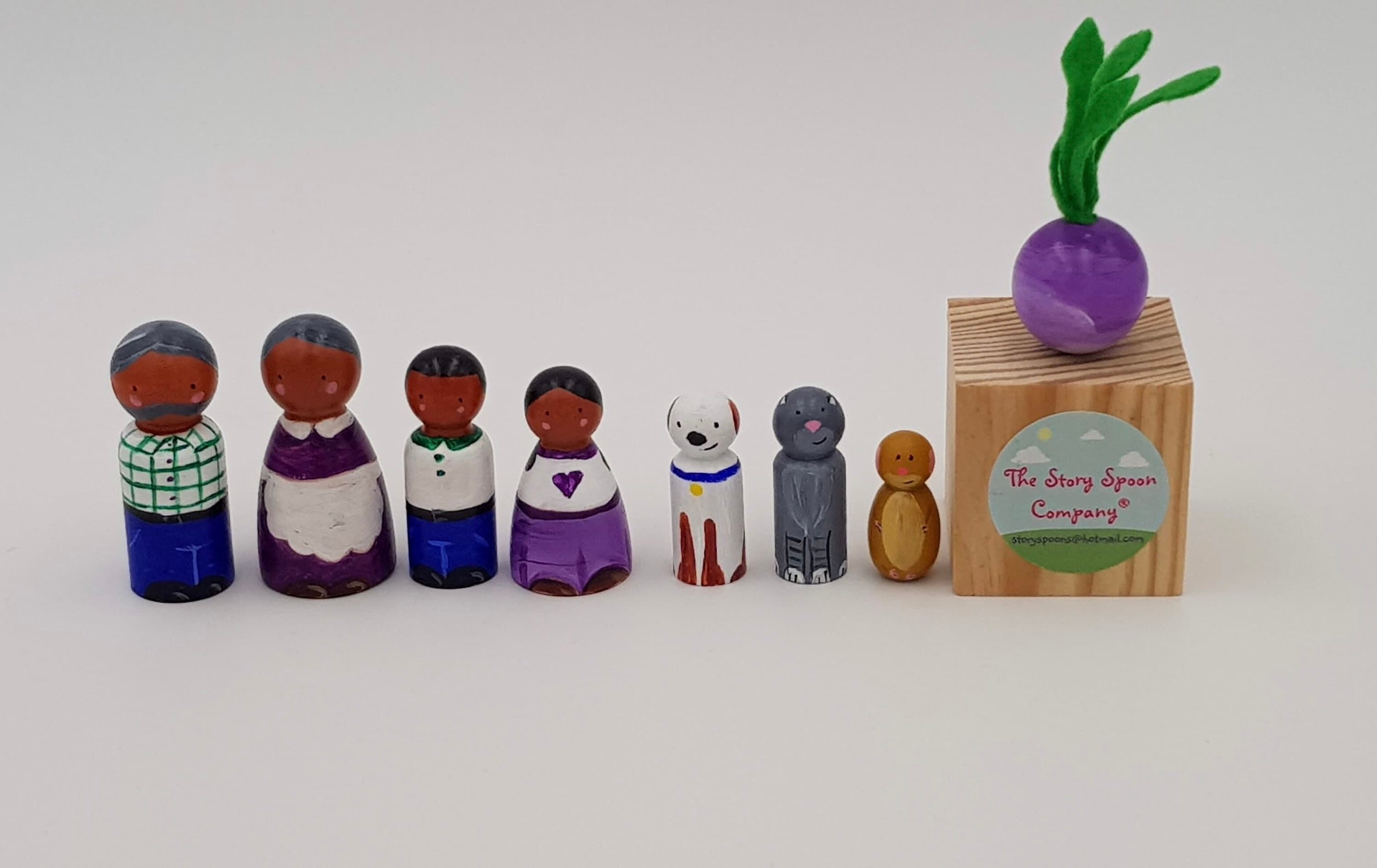 The Enormous Turnip Small World Childrens Wooden Toy | Etsy UK