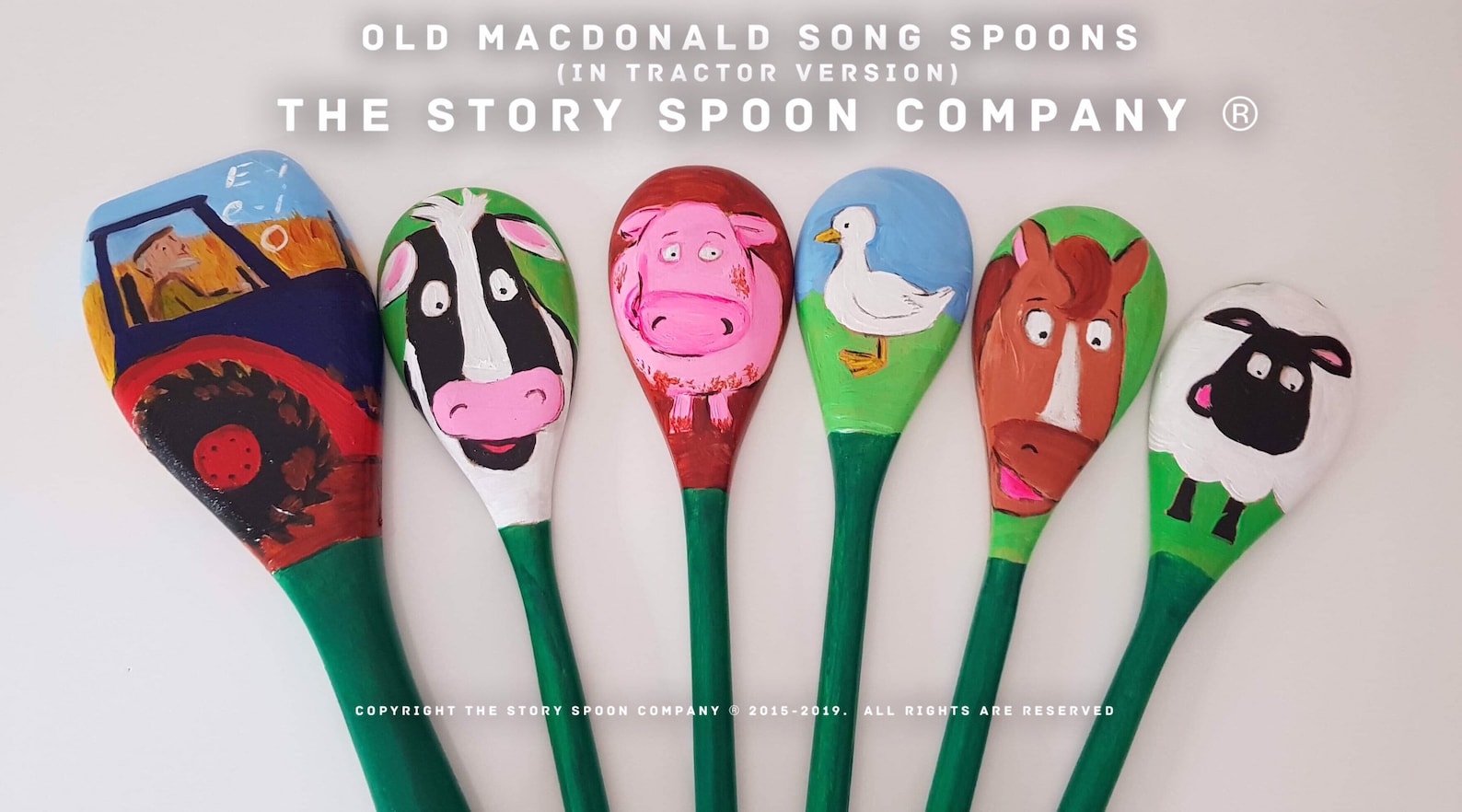 Old Macdonald Story Rhyme Spoons Small World Childrens - Etsy UK