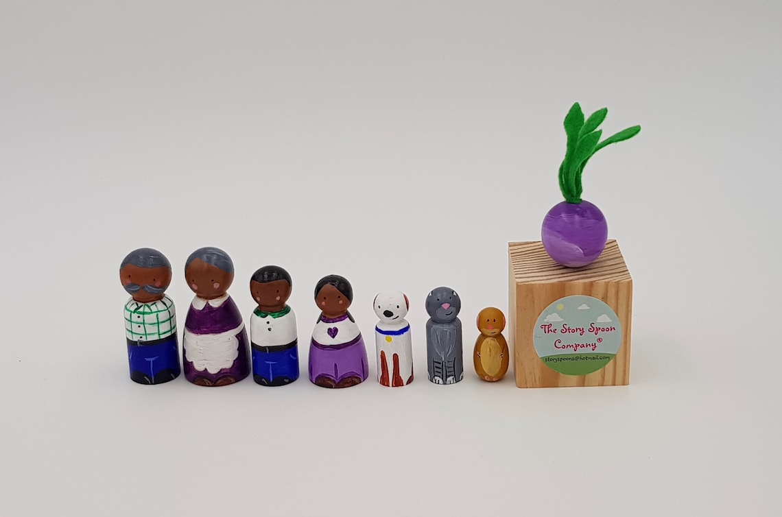 The Enormous Turnip Small World Childrens Wooden Toy - Etsy UK