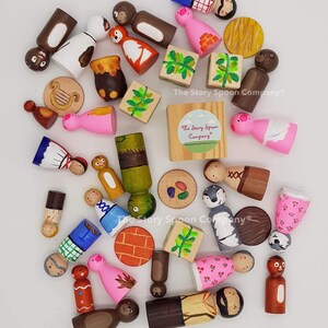 Peg Dolls. the Gingerbread Man. Story Props. Early Years. Education ...