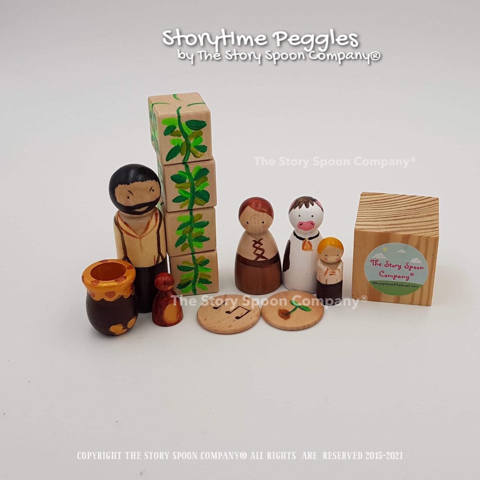 Jack and the Beanstalk - Small World - Childrens Wooden Toy - Waldorf ...