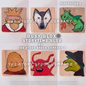 Story Blox. Storytime. Story Cube. Story Block. Wooden Toys. Montessori ...