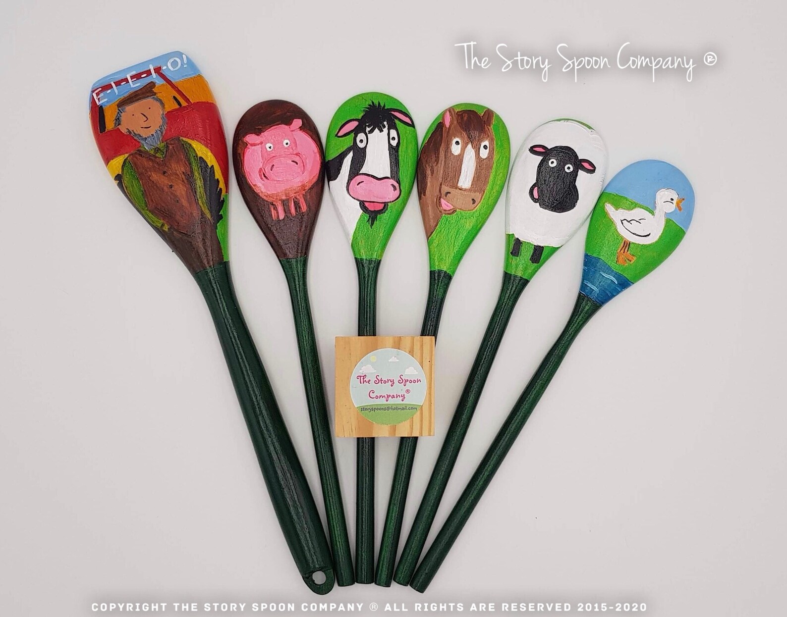 Old Macdonald Story Rhyme Spoons Small World Childrens - Etsy UK