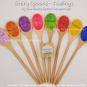 Spoons With Feelings. Emotion Story Spoons. Emotions. Emotional ...