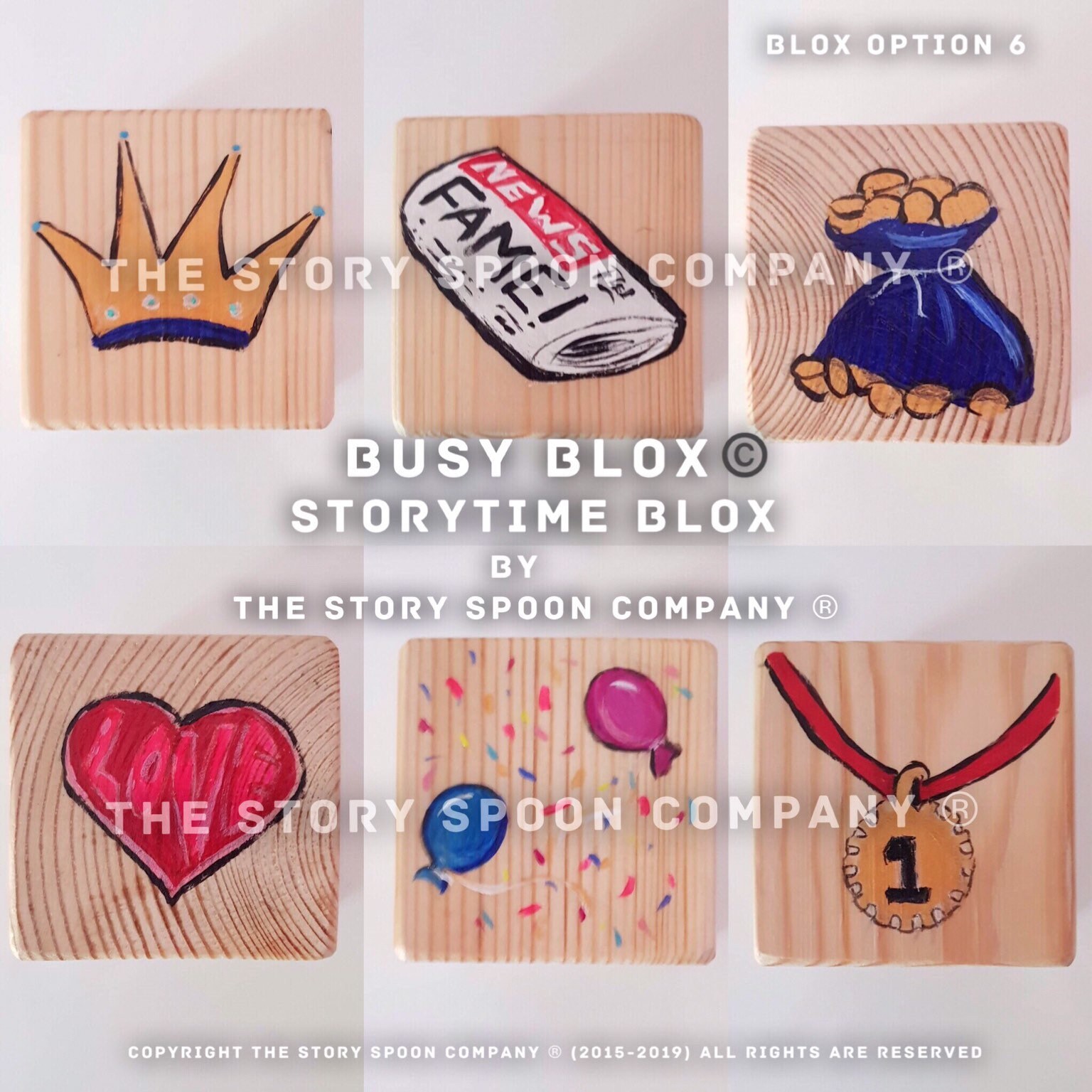 Story Blox. Storytime. Story Cube. Story Block. Wooden Toys. - Etsy