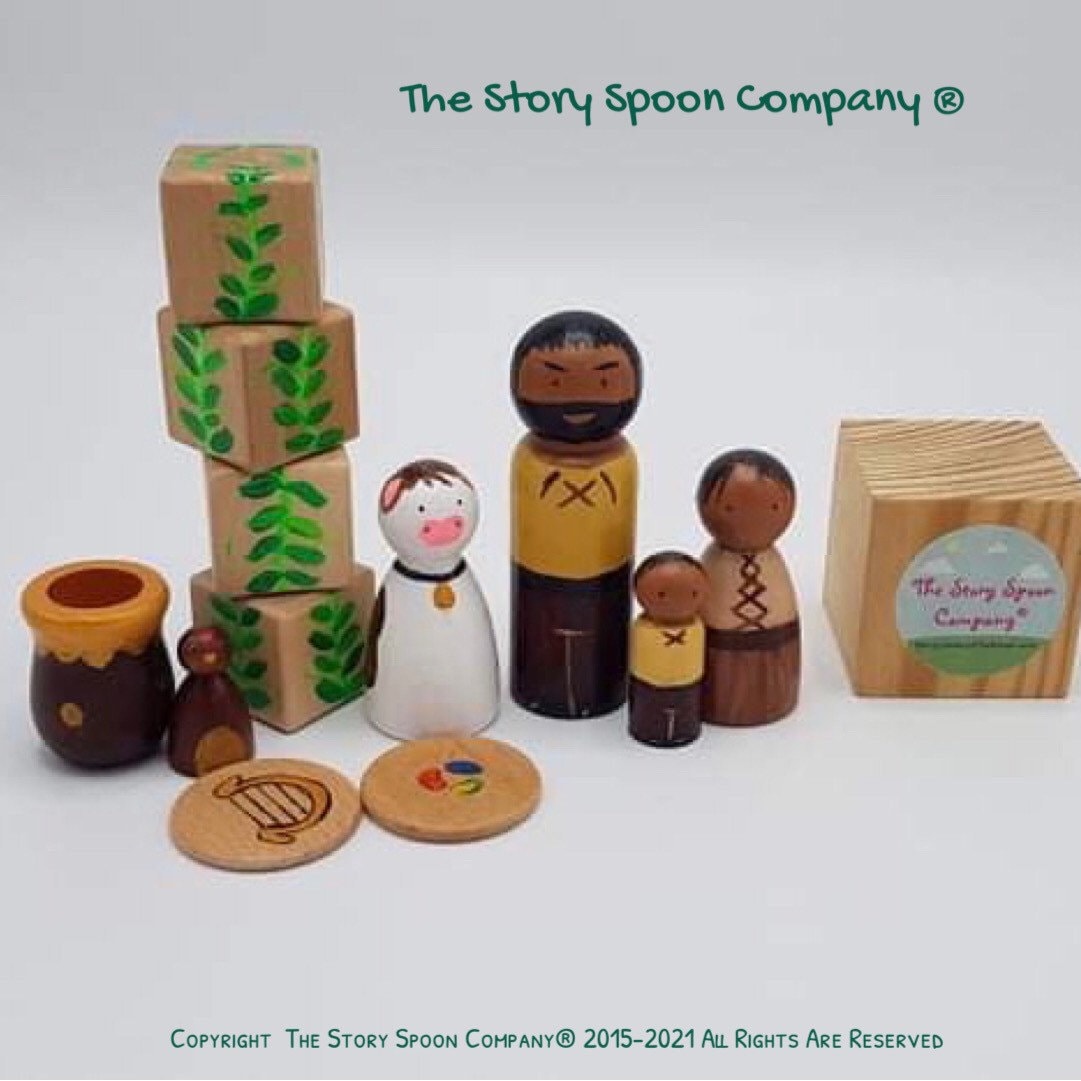 Jack and the Beanstalk Small World Childrens Wooden Toy | Etsy