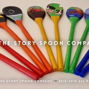 Rainbow Rhyme Song Spoons. Story Spoons. Nursery Rhymes. Song Spoons ...