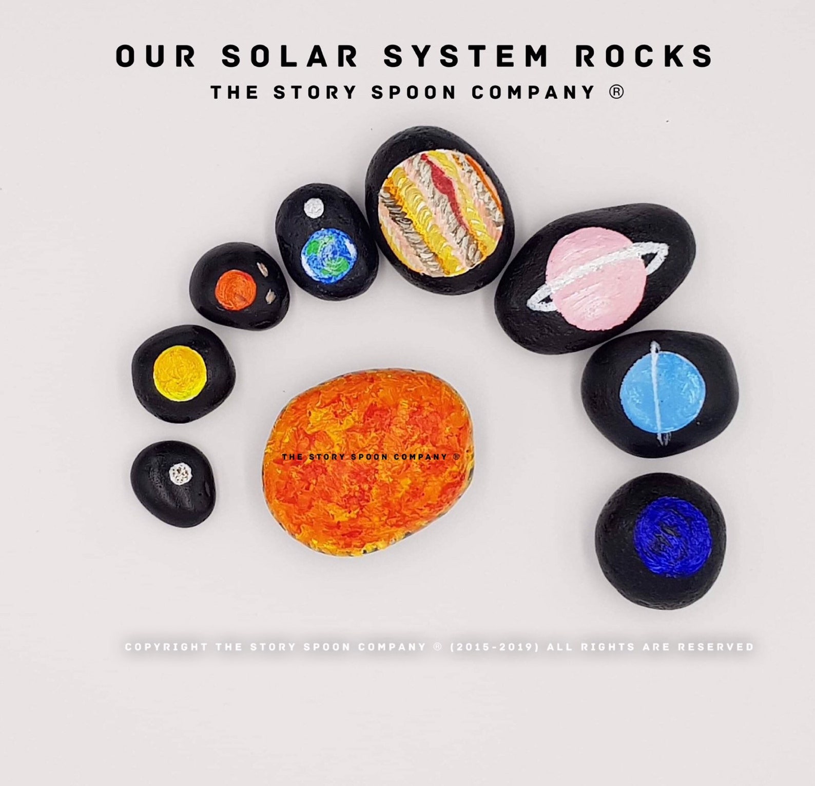Solar System Stones - Space - Solar System - Story Stones - Jupiter ...