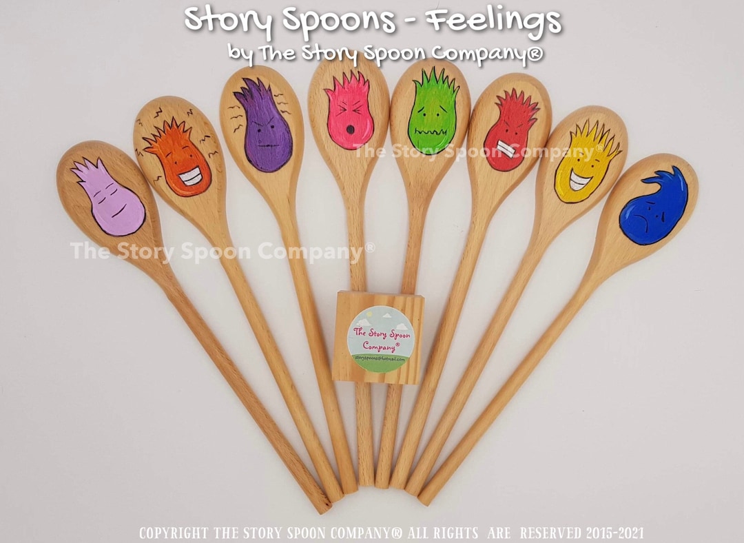 Spoons With Feelings. Emotion Story Spoons. Emotions. Emotional ...