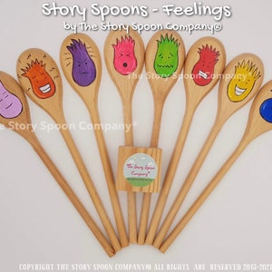 Spoons With Feelings. Emotion Story Spoons. Emotions. Emotional ...