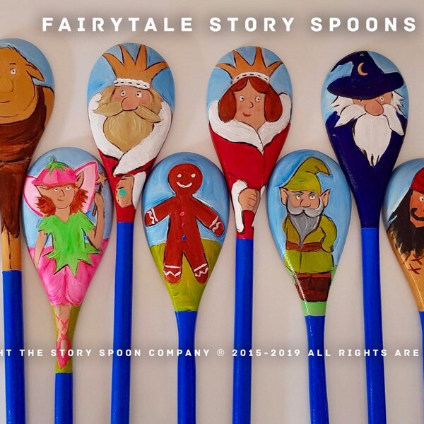 Wooden Spoon Puppets - Etsy UK
