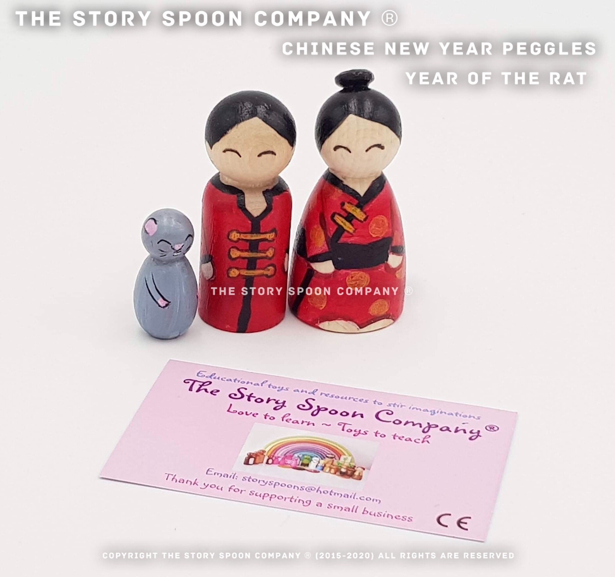 Chinese Peg Dolls. Chinese New Year. Montessori. Waldorf. | Etsy