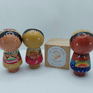 Hawaiian Nativity Set. Family. Present. Gift. Christmas. Chrstian ...