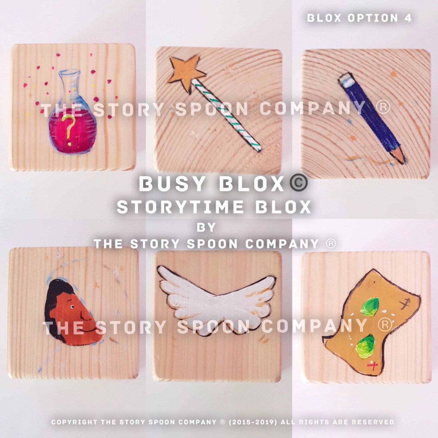 Story Blox. Storytime. Story Cube. Story Block. Wooden Toys. - Etsy