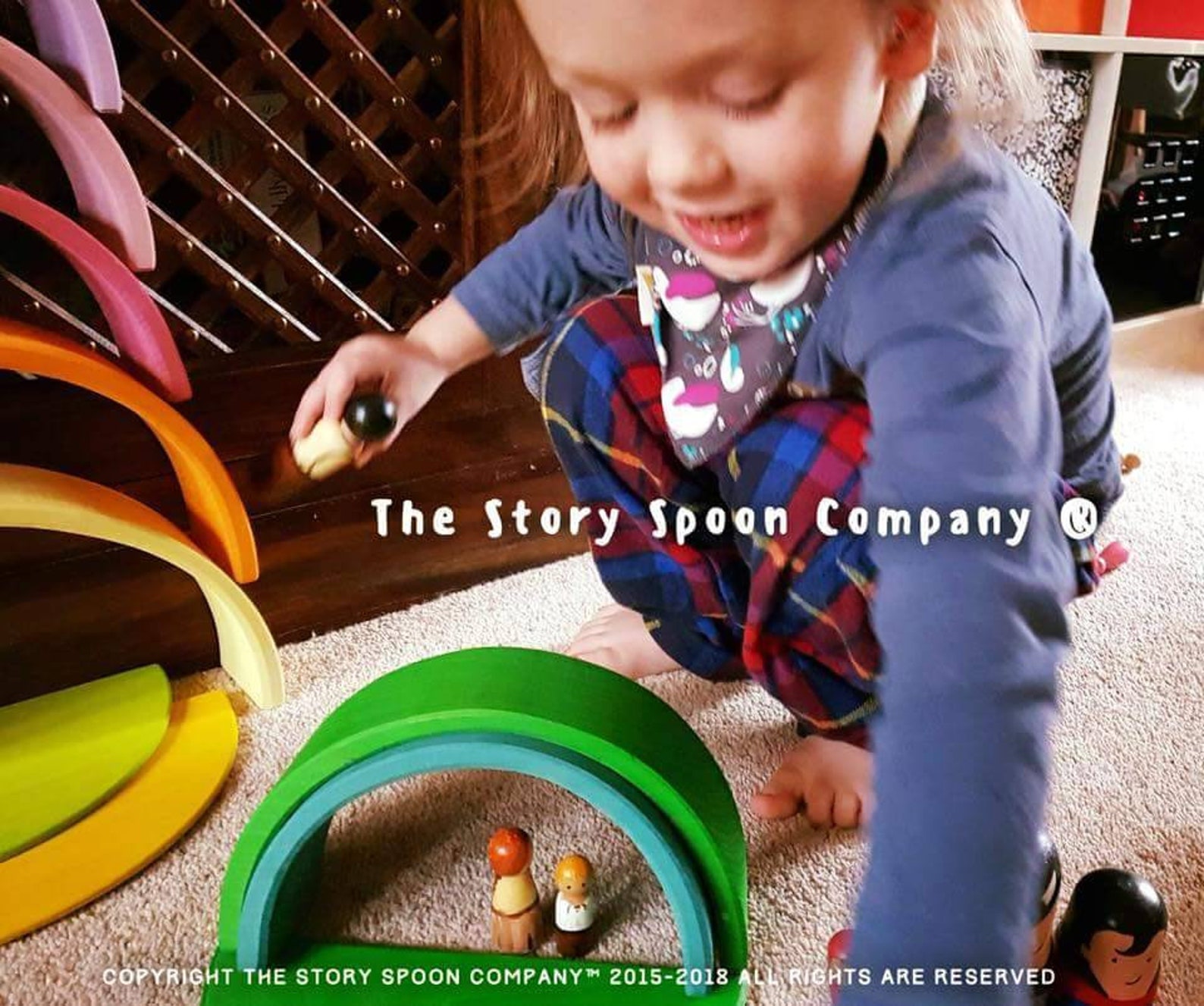 Jack and the Beanstalk Small World Childrens Wooden Toy - Etsy UK