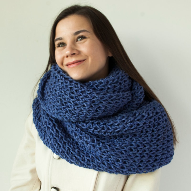 Chunky Scarf - Etsy