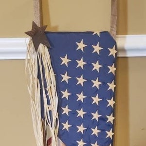 American Flag Ladder 4 Foot Tall! - Etsy