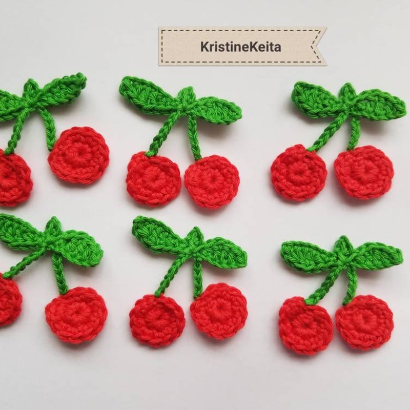 Cherry Applique - Etsy