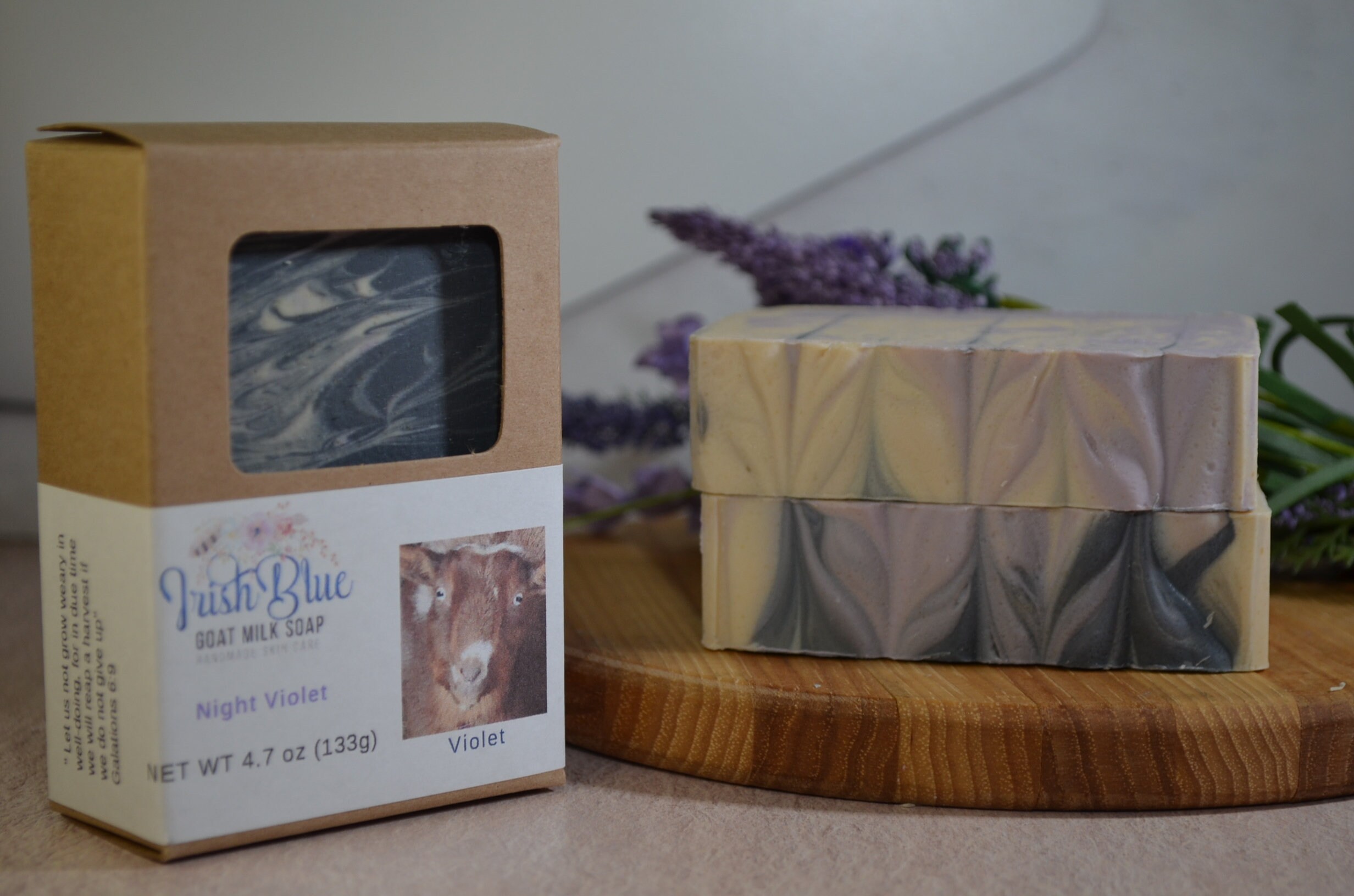 Night Violet, Goat Milk Soap - Etsy