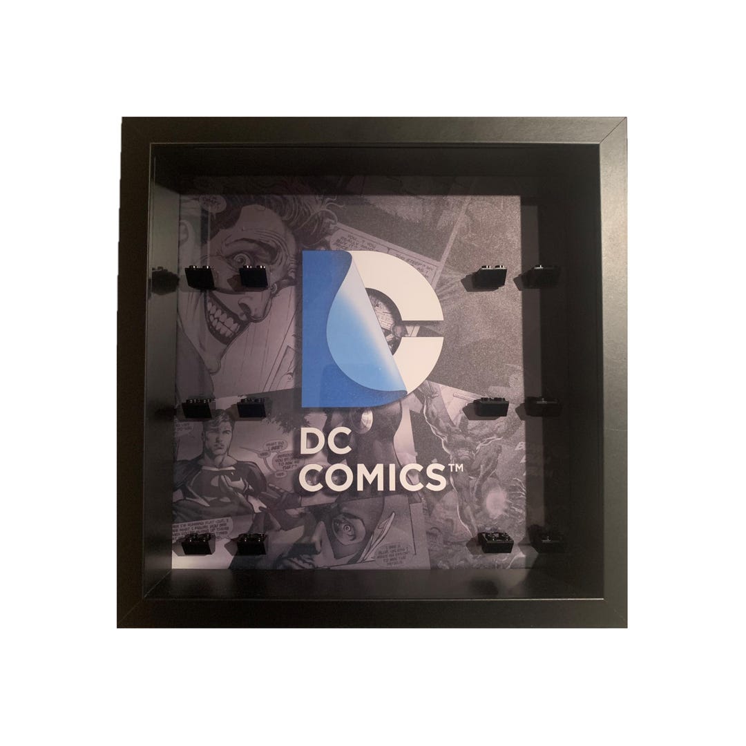 Lego ® DC Minifigure Display Frame Case V1 - Etsy
