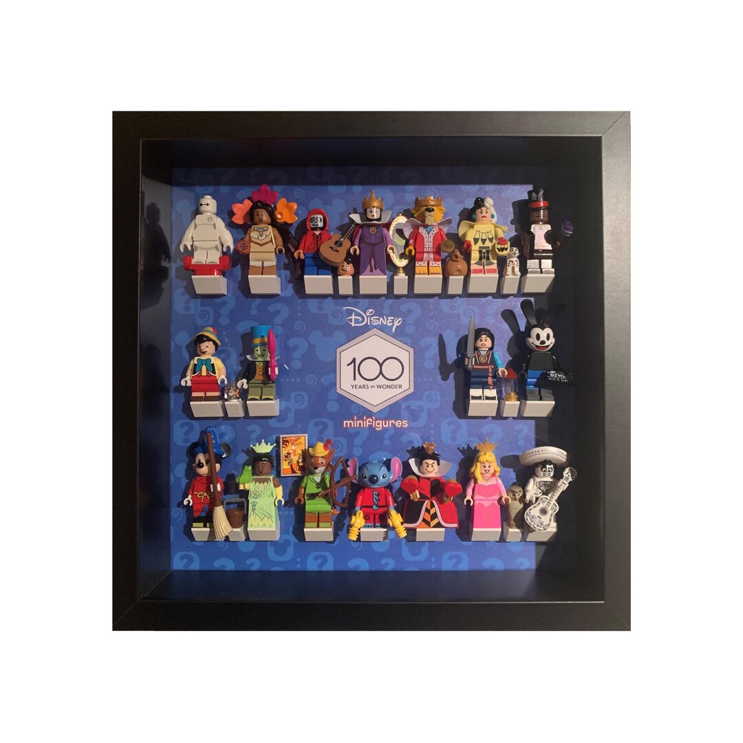 Disney 100 Series 3 - 71038 - Minifigure Display Frame Case - V6 - Etsy