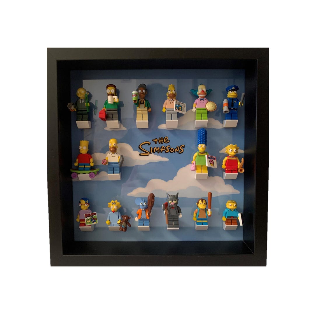 Simpsons Series 1 - 71005 - Minifigure Display Frame Case - V1 - Etsy